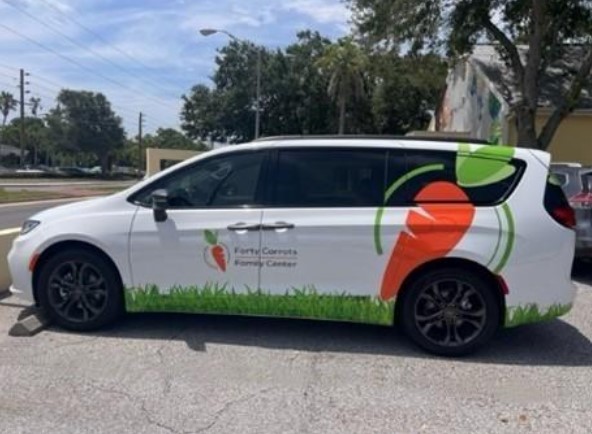 Driving Community Change: Forty Carrots Family Center Receives Van ...